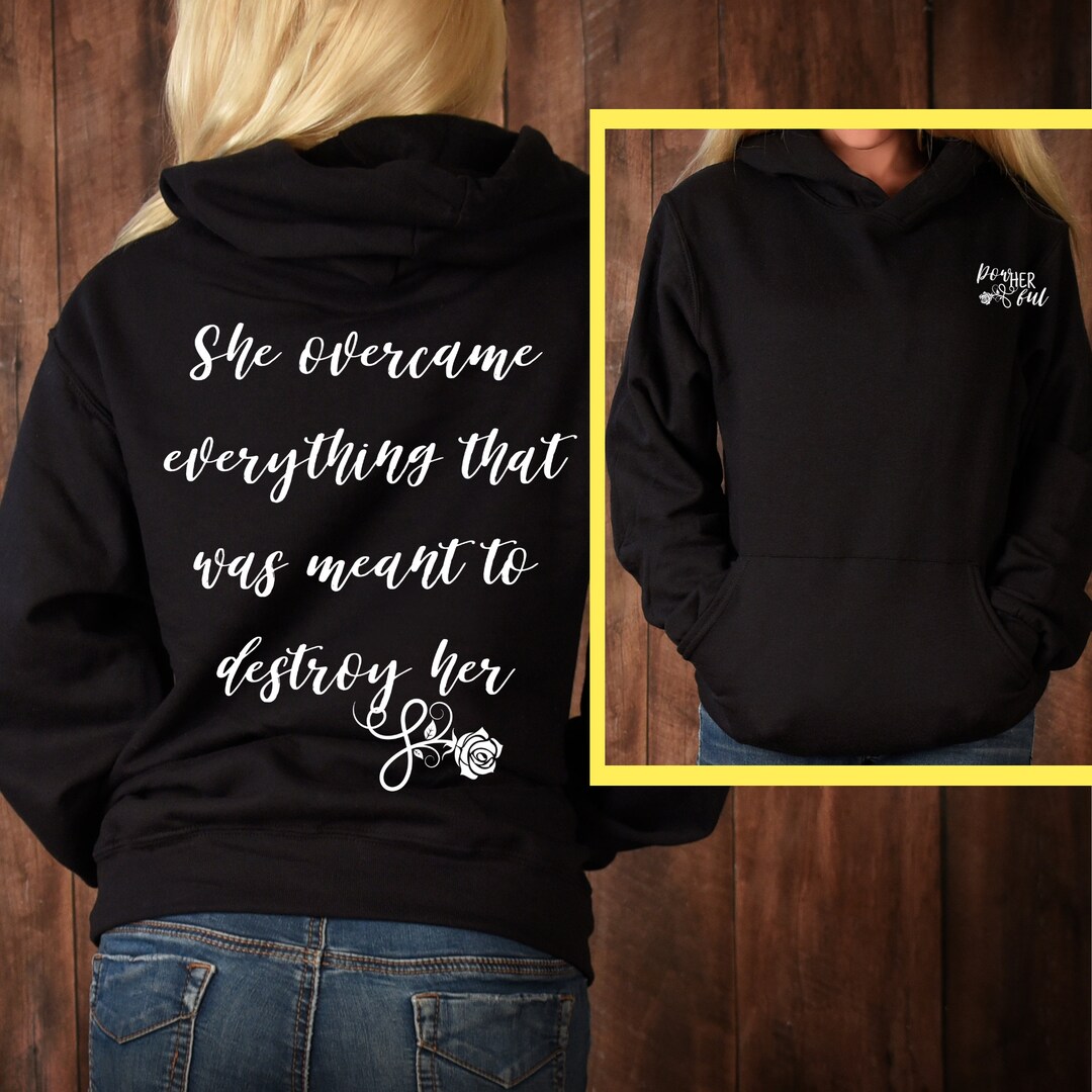 She Overcome Everything That Was Meant to Destroy Her Svg, Women ...