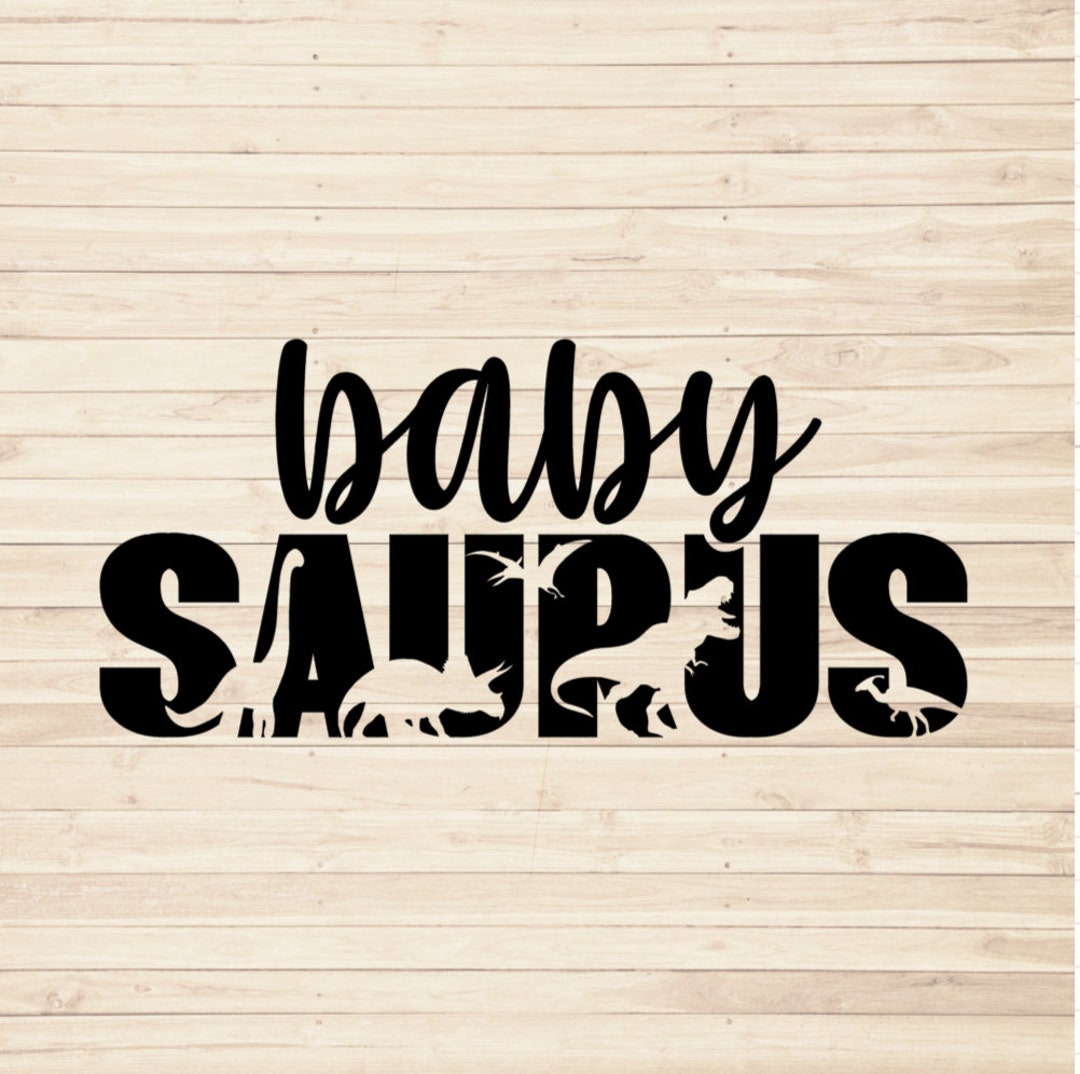 Baby Saurus Svg Baby Dinosaur Svg Family Saurus Svg - Etsy