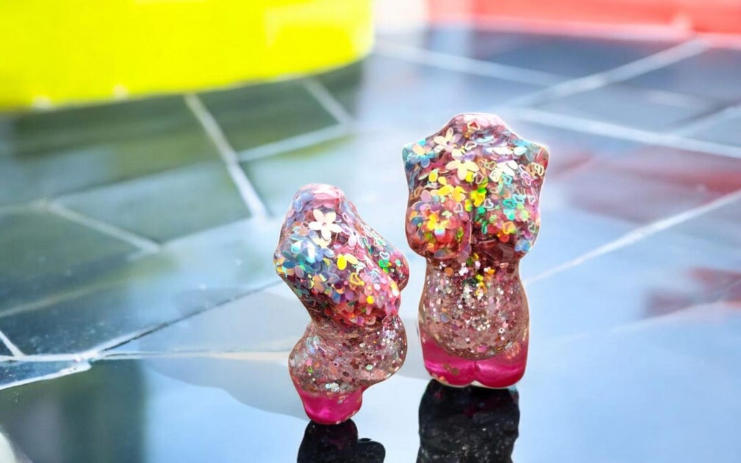 Female Form Resin Pregnant Figure Handmade Fertility Sculpture Baby ...
