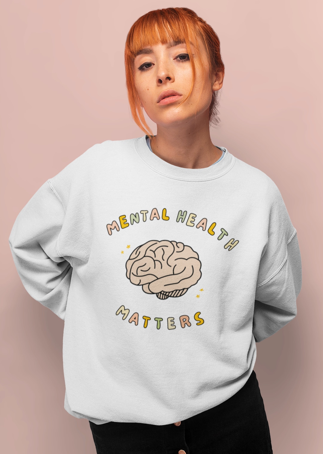 Mental Health Matters Unisex Sweatshirt, Self-care Sweatshirt ...