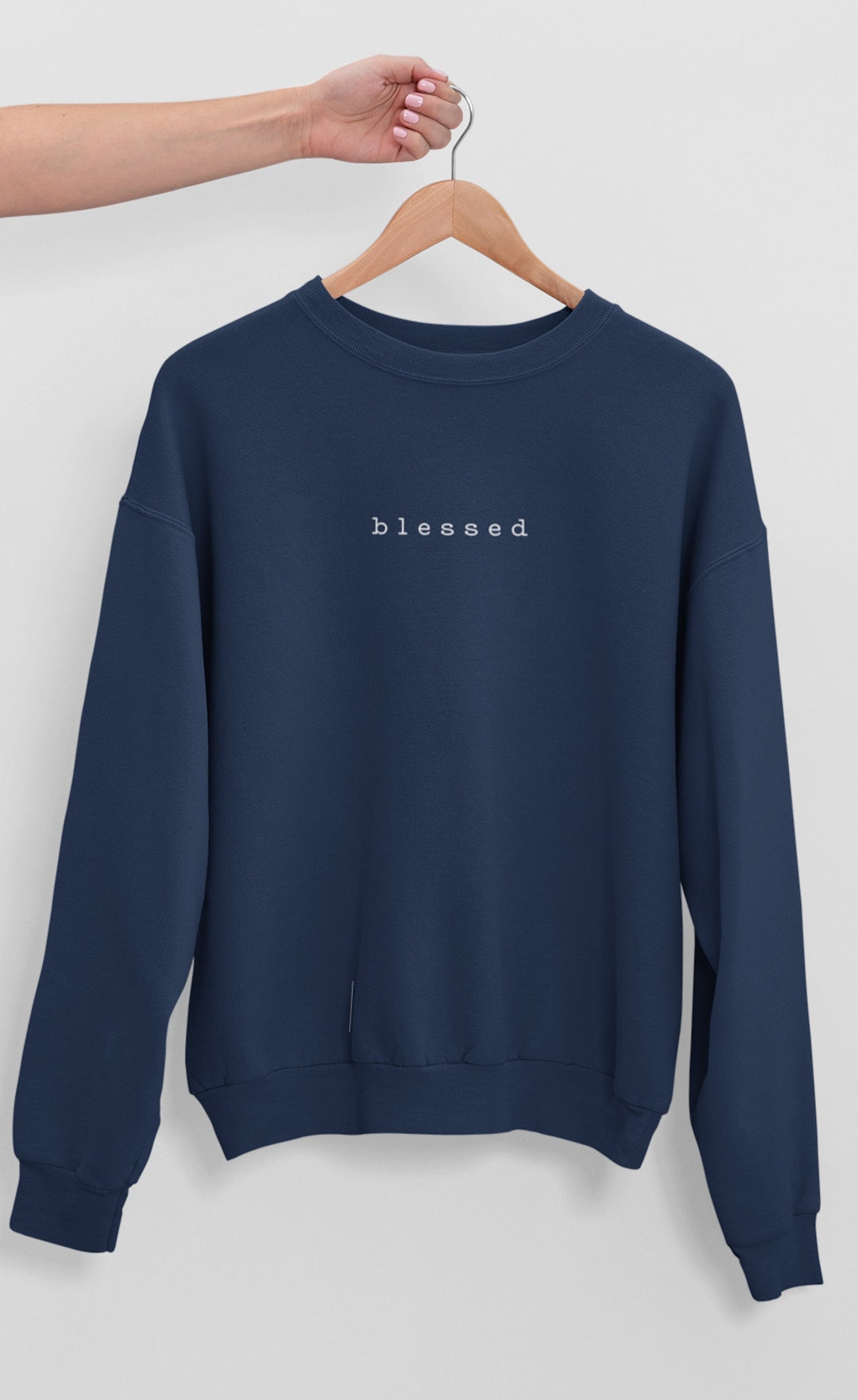 Blessed Sweatshirt Unisex, Faith Sweatshirt, Christian Sweatshirt ...