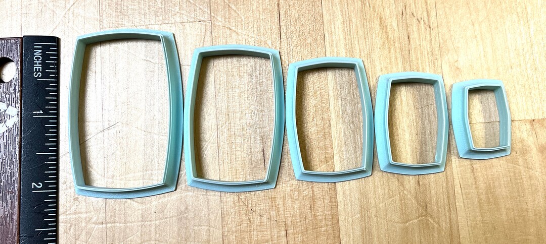 Expanded Rectangle Set of 5 Graduated Sizes - Etsy