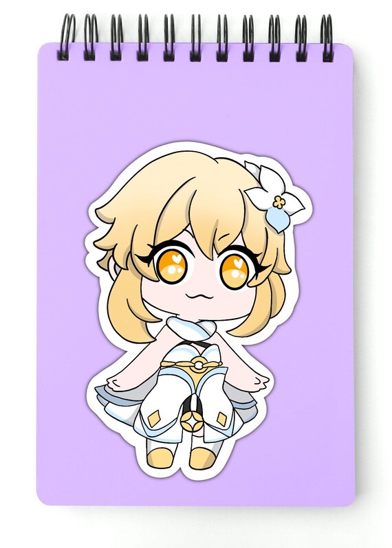 Genshin Impact Sticker Lumine - Etsy