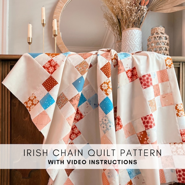 Irish Chain Quilt - Etsy