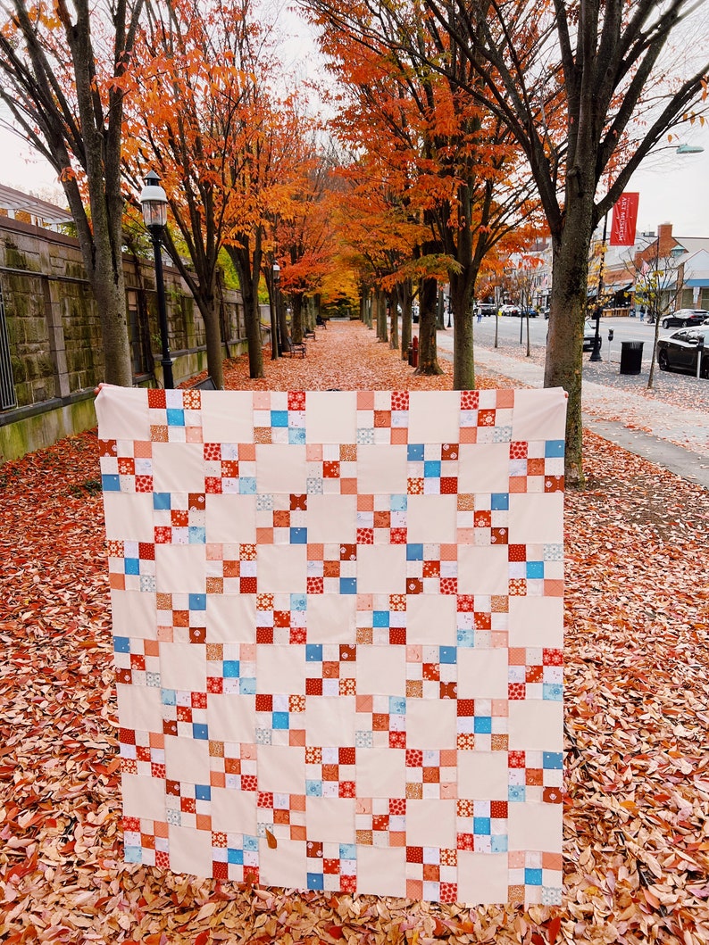 Irish Chain Quilt Pattern With Video Tutorial - Etsy