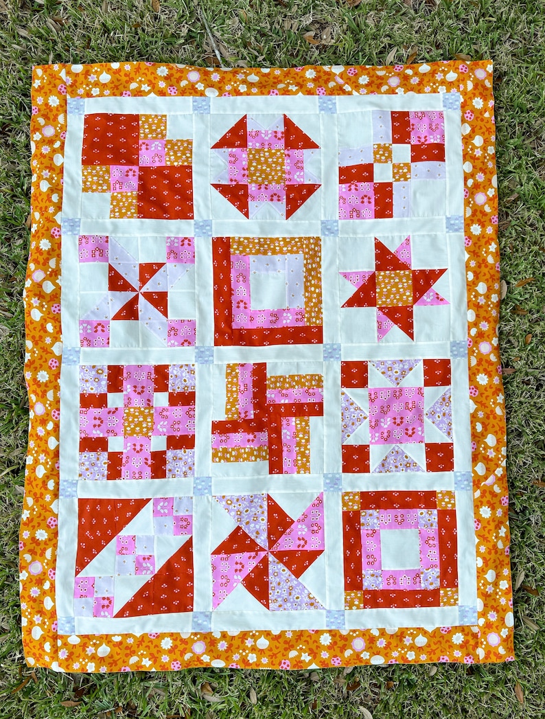 Twin Star Quilt Block Pattern - With Video Tutorial - Learn to Quilt ...