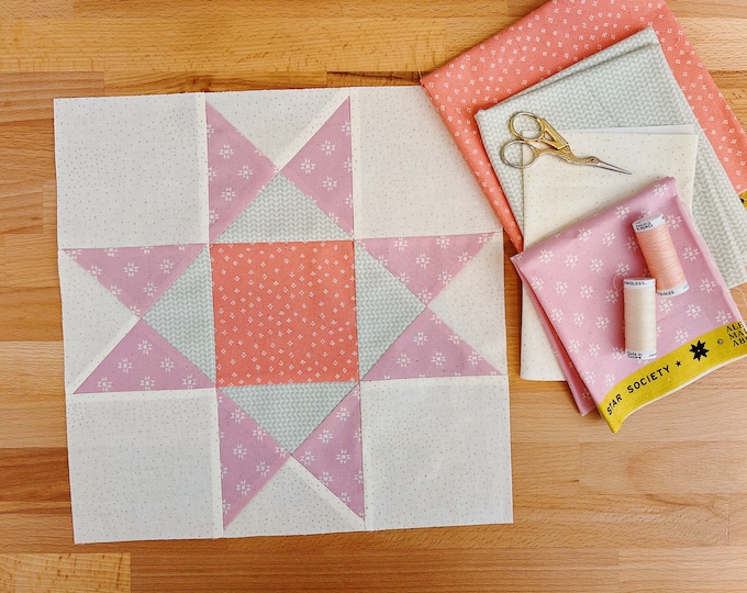Antique Tile Quilt Block Pattern // Learn to Quilt // Quilting for ...