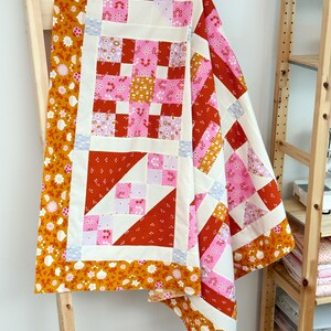 Folded Corners Quilt Block Pattern - With Video Tutorial - Learn to ...