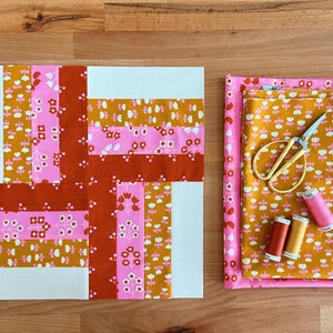 Rail Fence Quilt Block Pattern - With Video Tutorial - Learn to Quilt ...