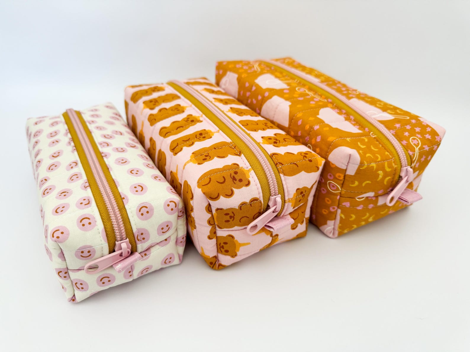 Boxy Zipper Pouch PDF Sewing Pattern – 3 Sizes With Step-by-step Video ...