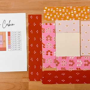 Log Cabin Quilt Block Pattern With Video Tutorial Learn to Quilt for ...