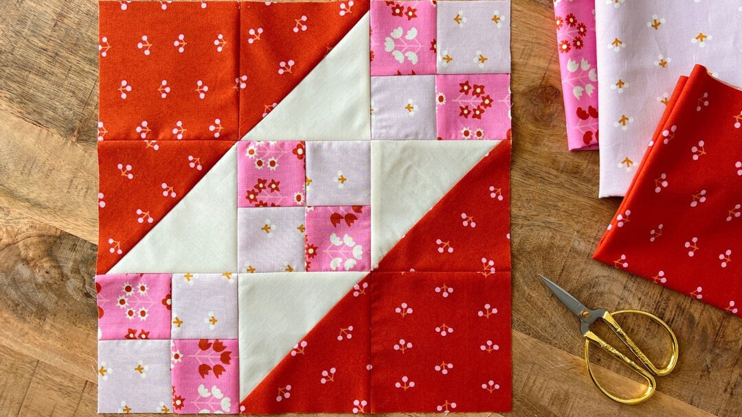 Rocky Road to California Block Pattern With Video Tutorial Learn to ...