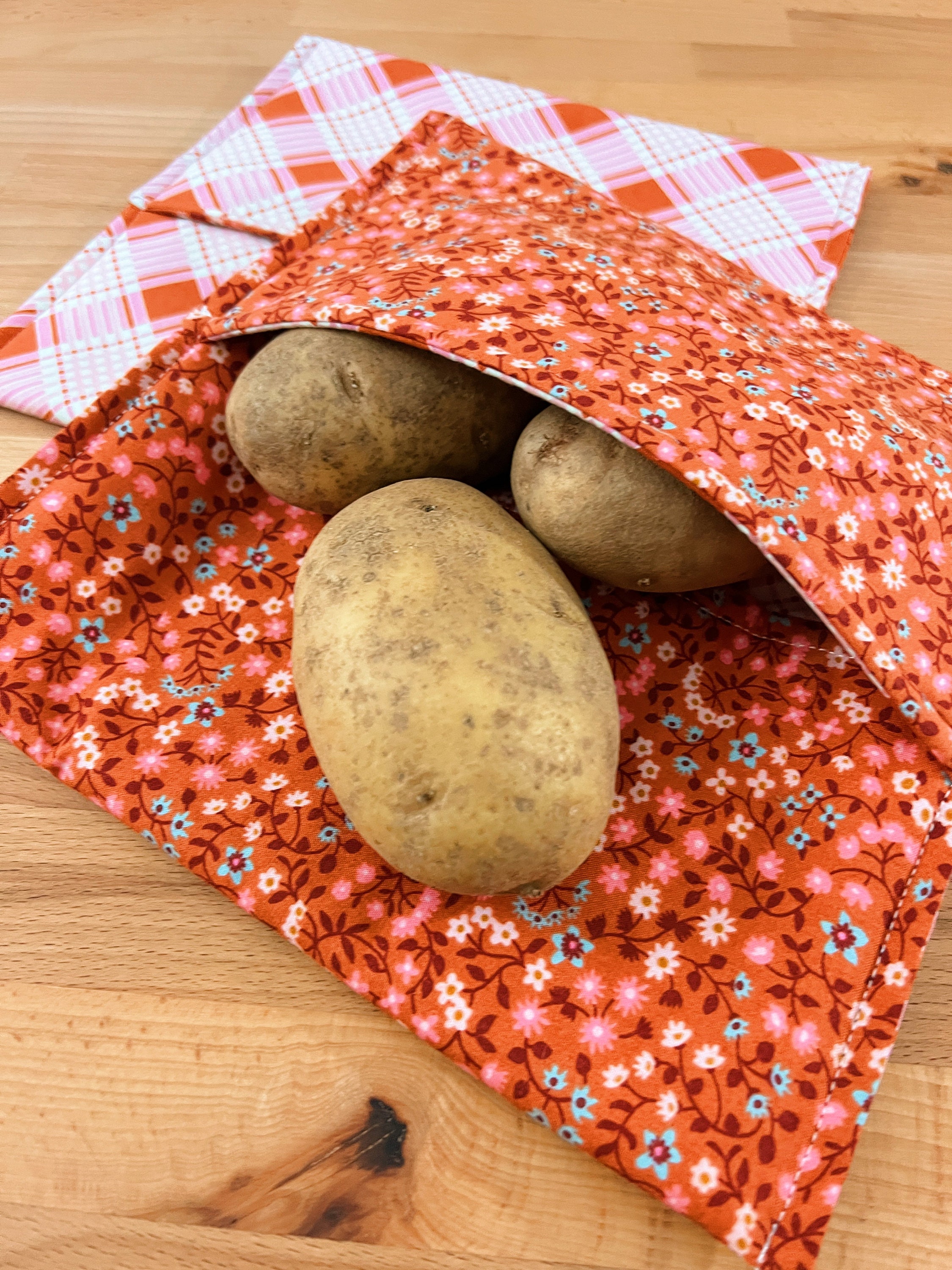Microwave Potato Bag Sewing Pattern PDF // Beginner Friendly DIY With ...