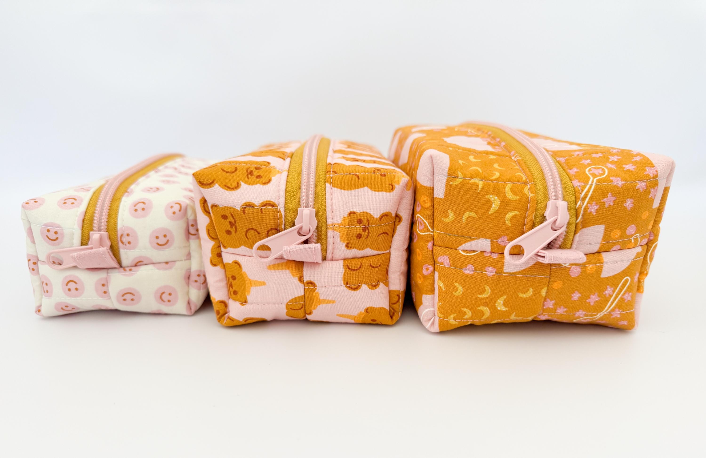 Boxy Zipper Pouch PDF Sewing Pattern – 3 Sizes With Step-by-step Video ...