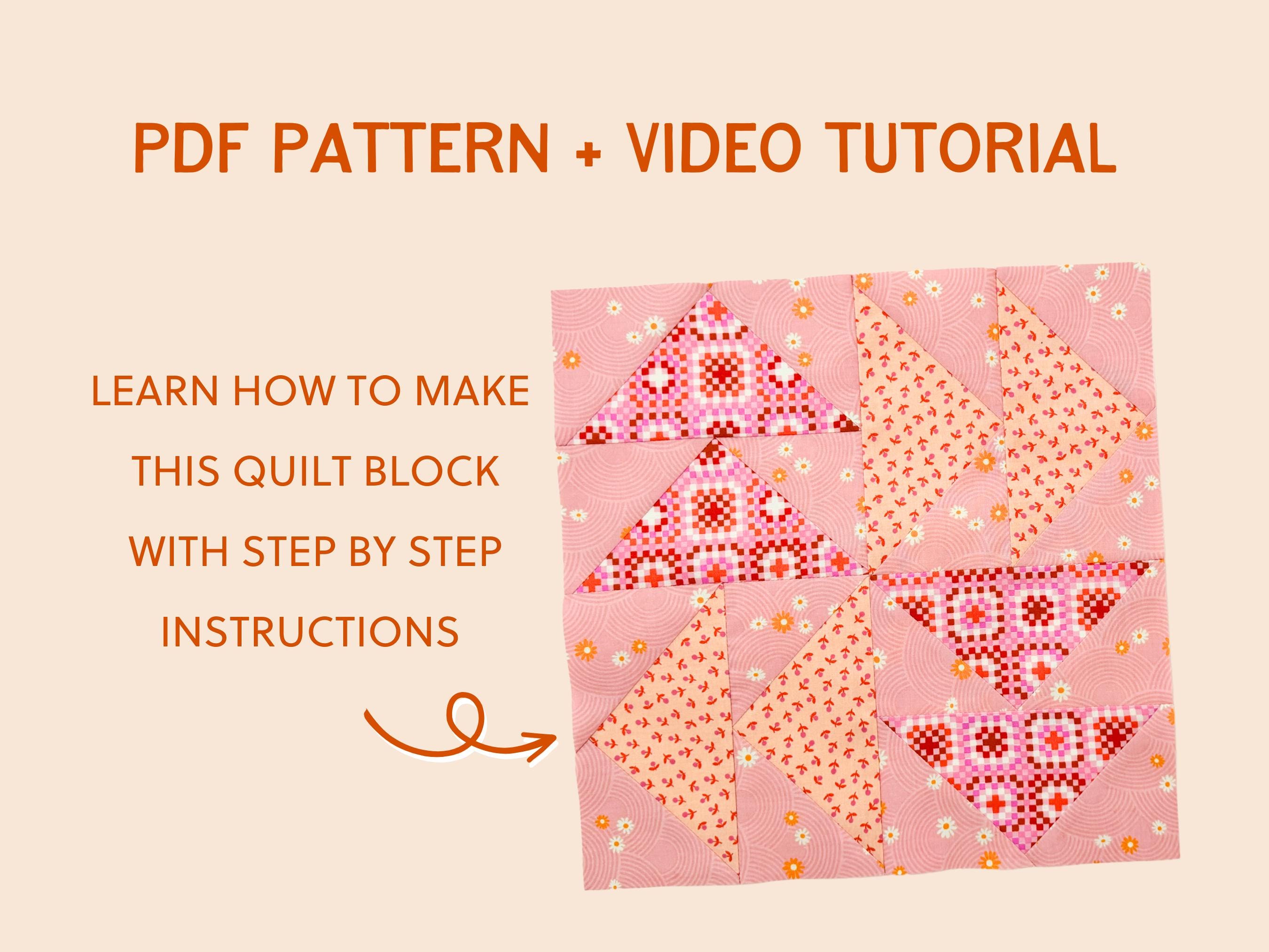 Virginia Quilt Block Pattern The Virginia Quilt Pattern # KTQ147