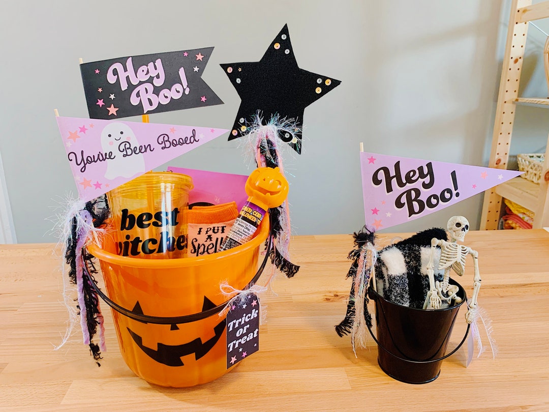 Halloween Boo Kit – Printable Signs & Tags (PDF Pattern) - Etsy
