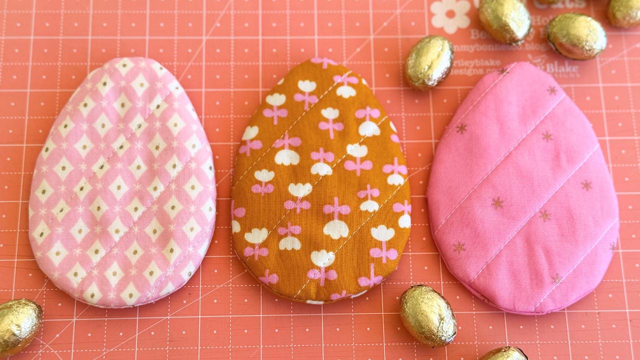 Reusable Fabric Easter Eggs Sewing Pattern – 3 Sizes (PDF Pattern) - Etsy
