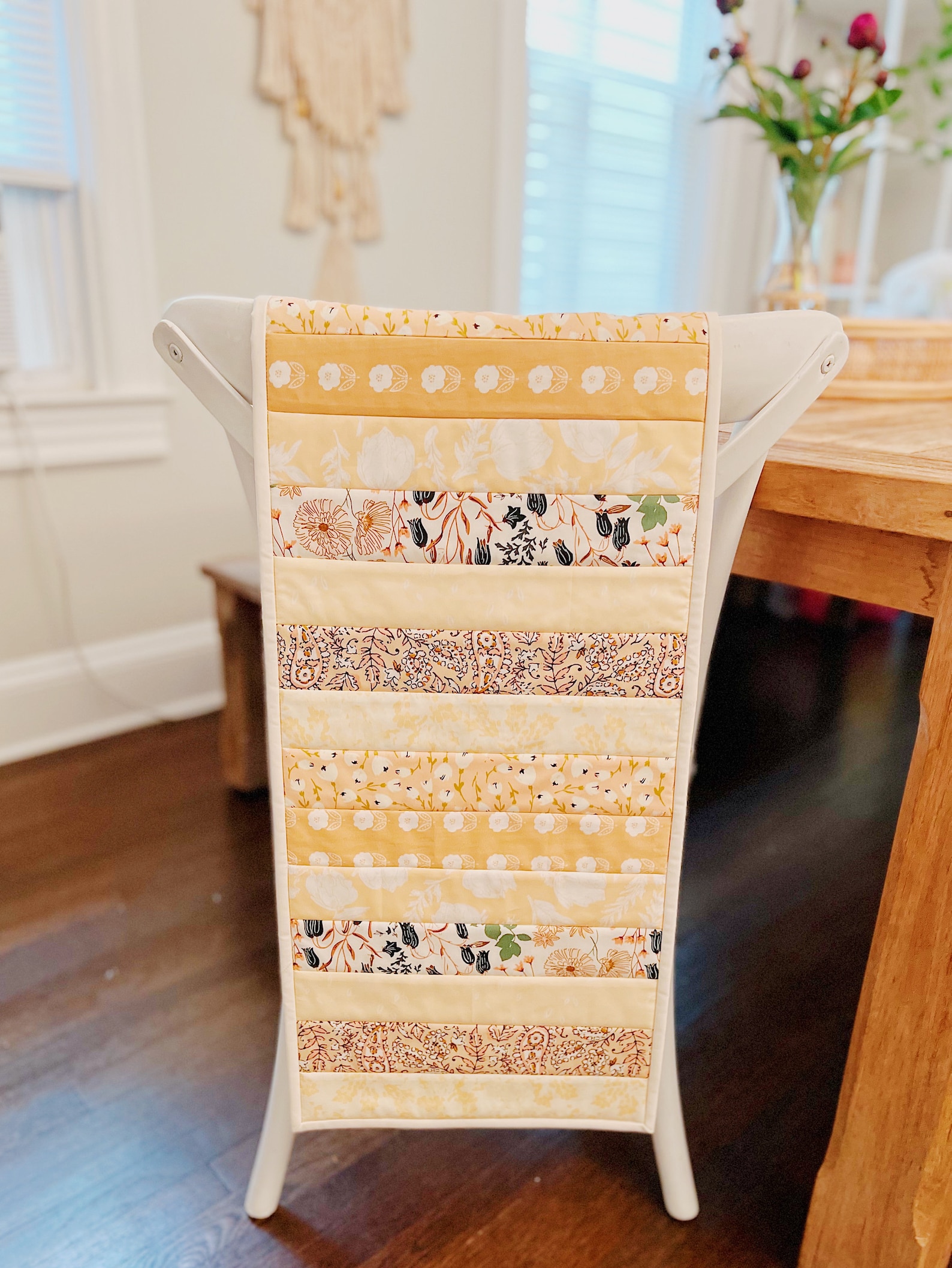 Quilt as You Go Table Runner Pattern, Beginner Friendly (PDF Pattern ...