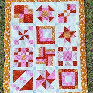 Folded Corners Quilt Block Pattern - With Video Tutorial - Learn to ...