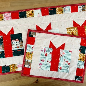 Christmas Present Table Runner and Placemat Pattern - Quilting Pattern ...