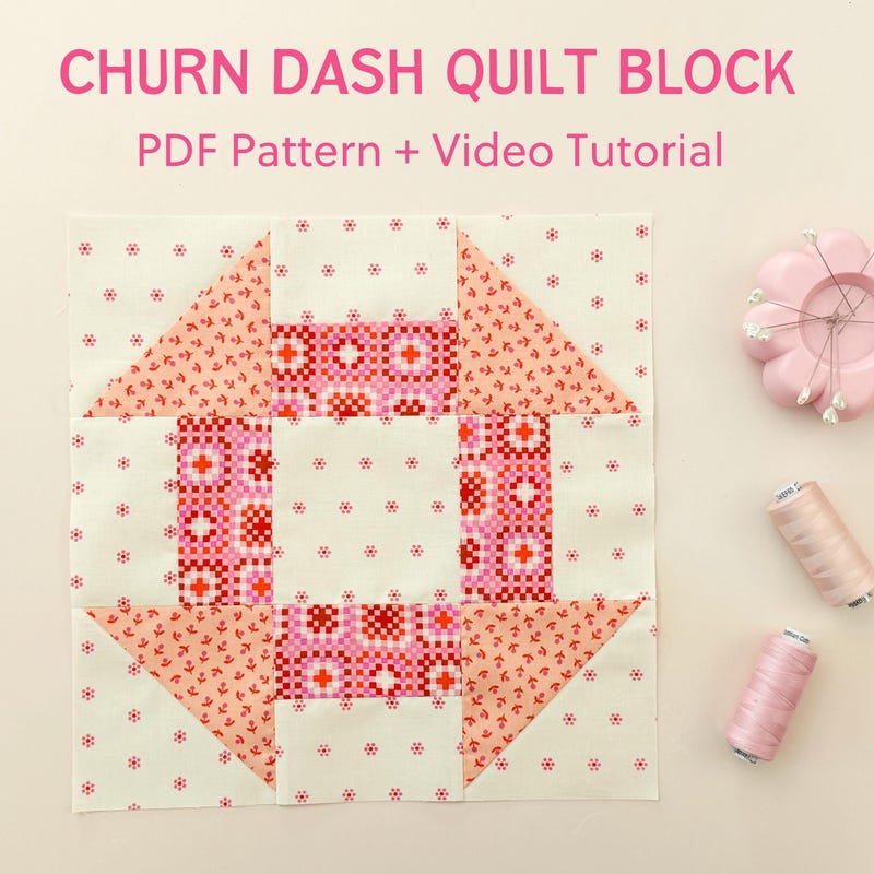 Churn Dash Quilt - Etsy
