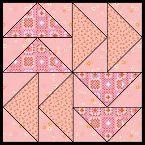 Virginia Reel Quilt Block PDF Pattern With Youtube Video // Learn to ...