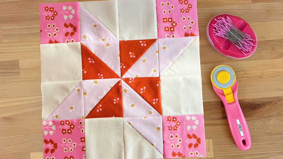 Clay's Choice Quilt Block Pattern With Video Tutorial Learn to Quilt ...