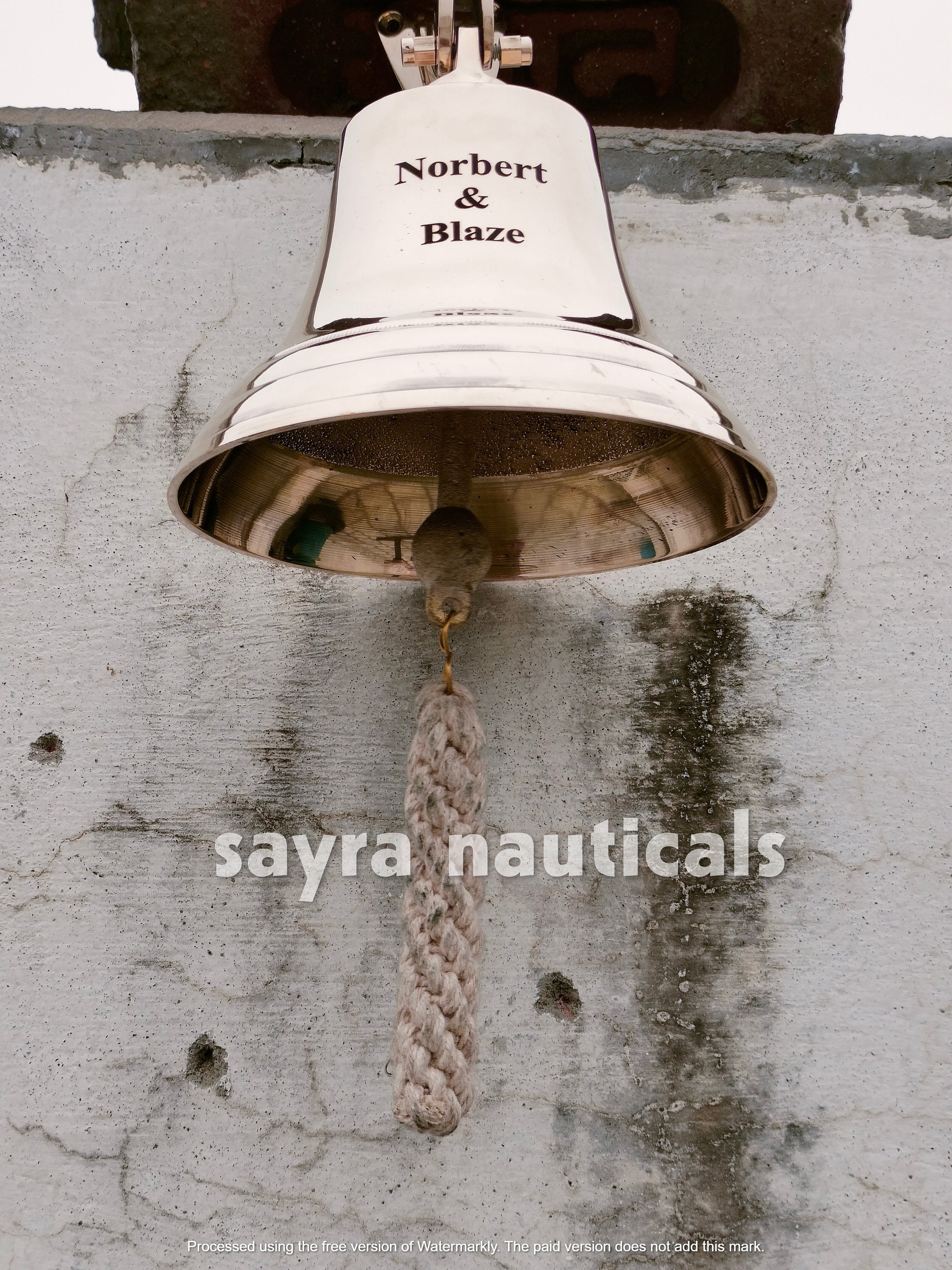 Engraved Solid Brass Ship/last Orders/pub/door/school/dinner/reception ...