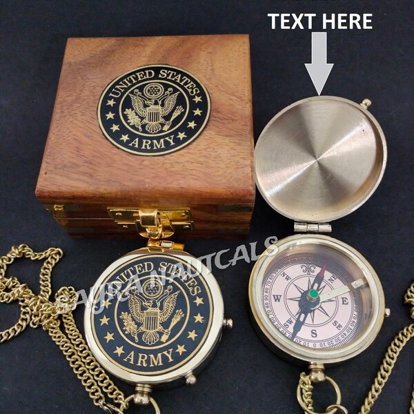 Brass Compass - Etsy