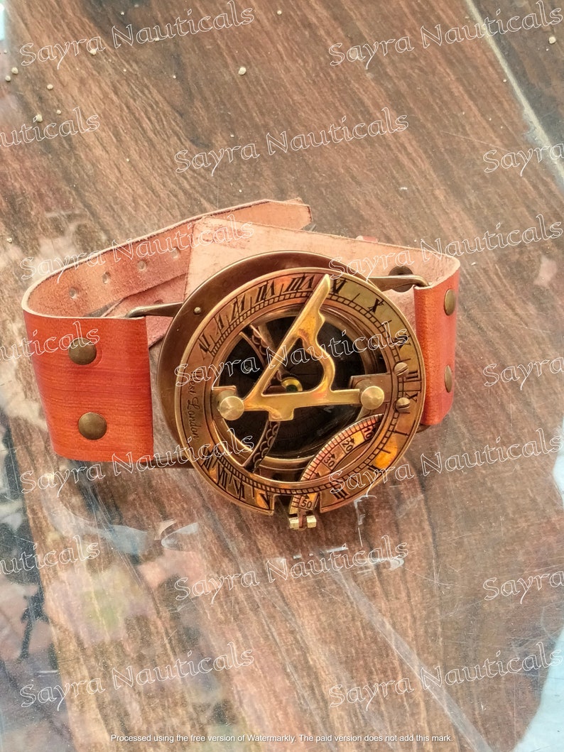 Personalized Magnetic Wrist Sundial Compass Watch | Best Gift for ...