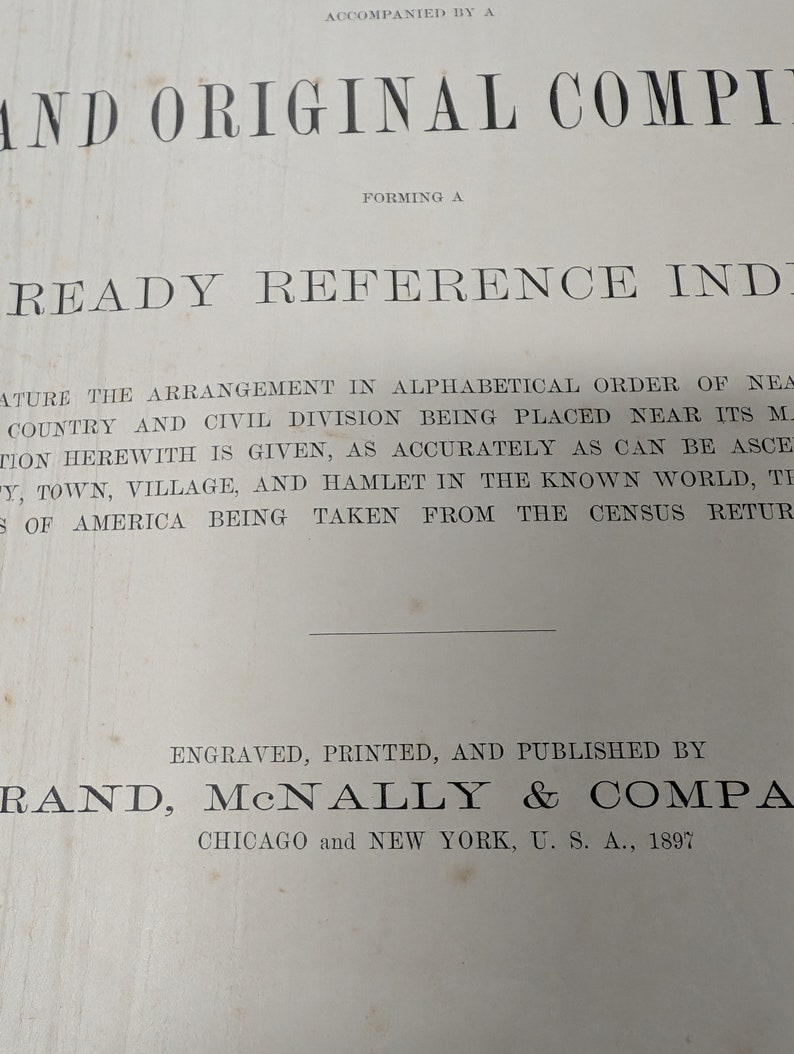 Vintage World Maps, South Amrica, Atlas Page Map, Atlas Pages, Wall Art ...