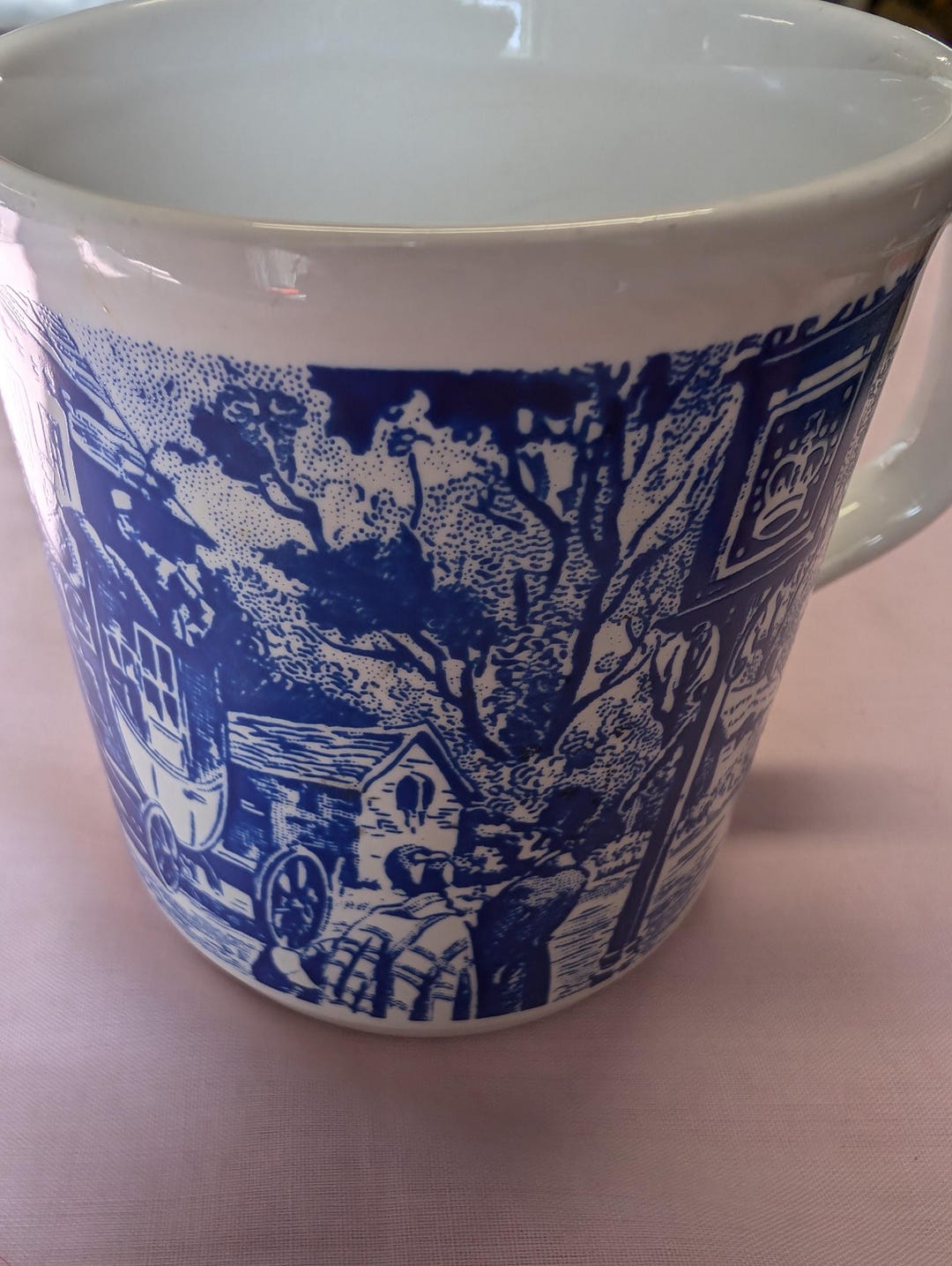 Cartwrights of England, Staffordshire Tableware, Blue and White ...