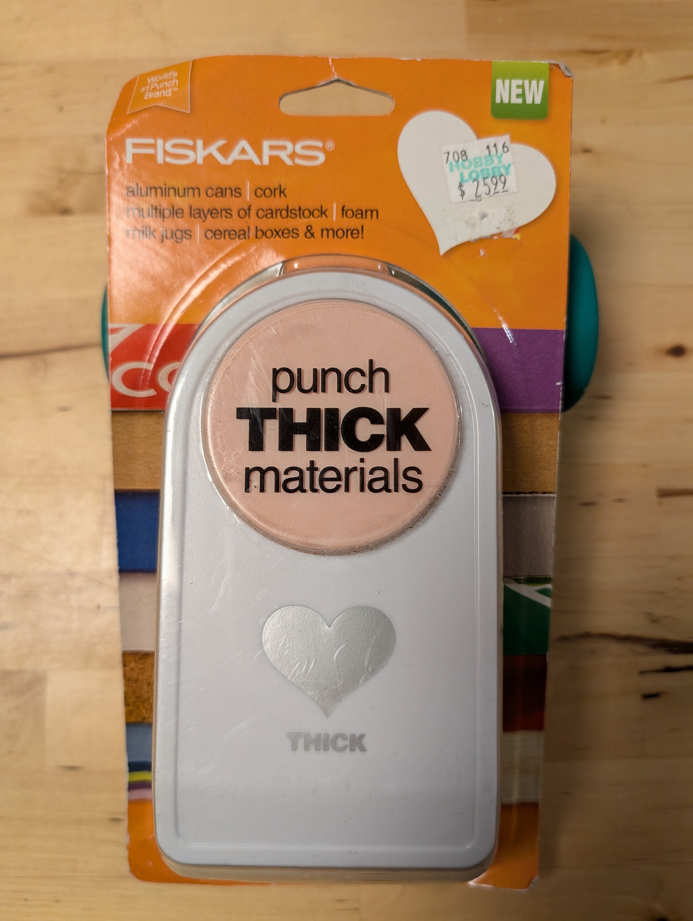 Fiskars Paper Punch: Circle & Heart Die Cut Shapes - Etsy