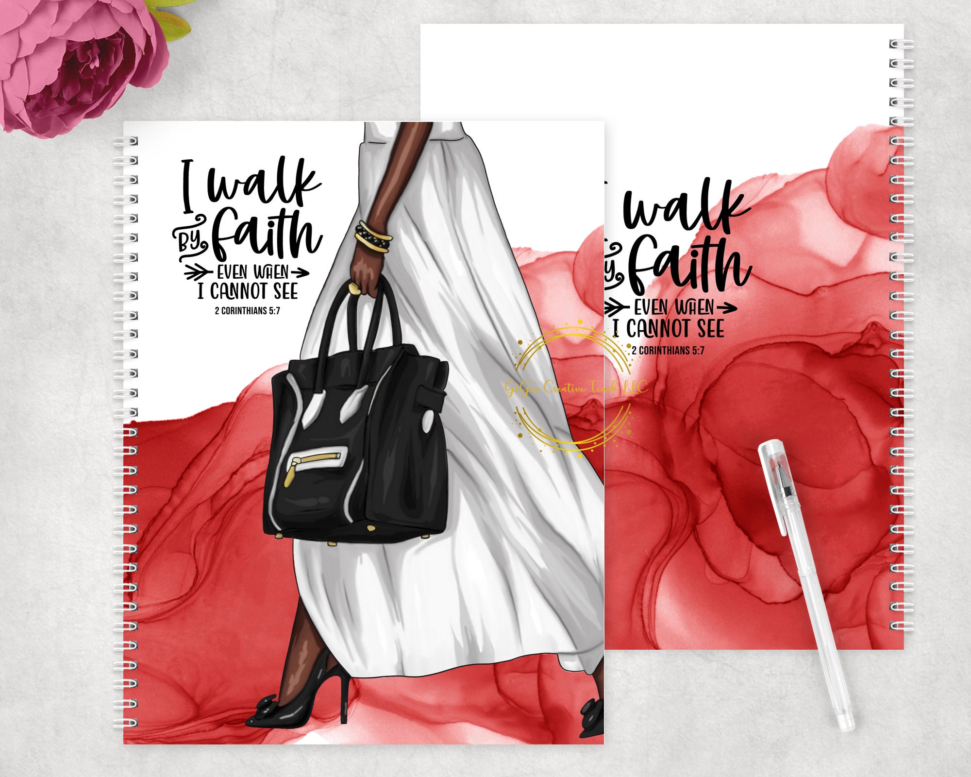 Printable Planner Cover Notebook Cover Christian Journal | Etsy