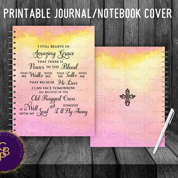 Christian Notebook - Etsy
