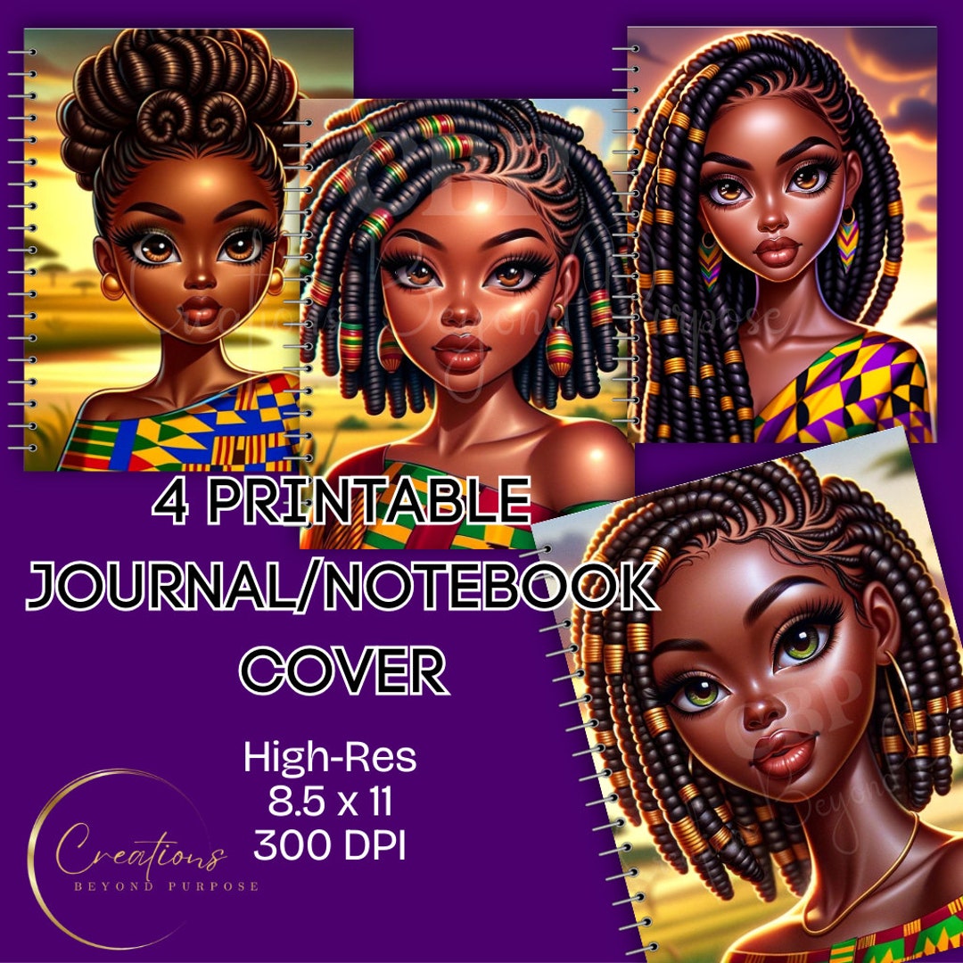 African Majesty Journal Covers - Digital Download for Entrepreneurs ...