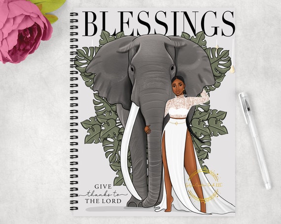 Printable Planner Cover Notebook Cover Blessings Christian - Etsy