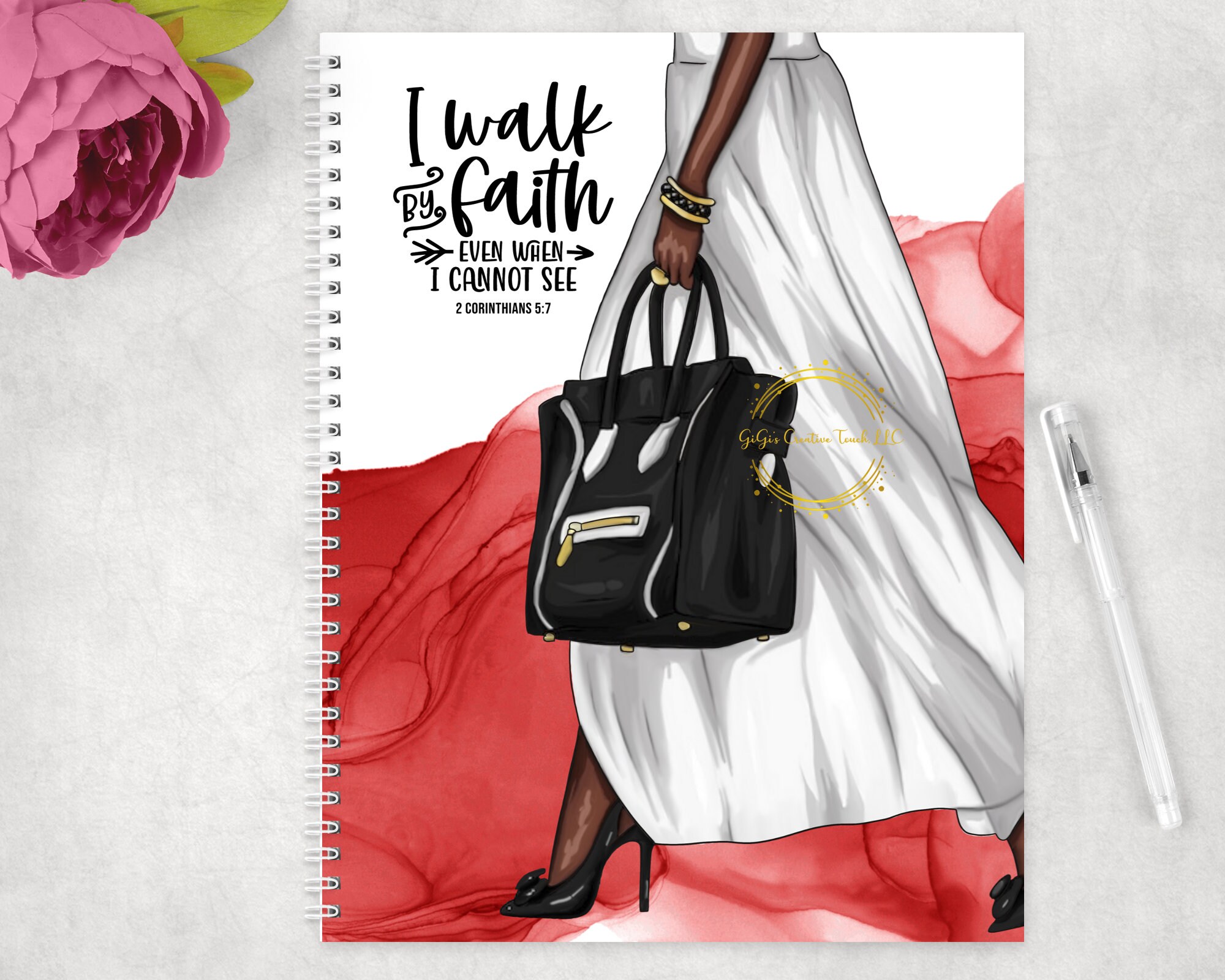 Printable Planner Cover Notebook Cover Christian Journal | Etsy