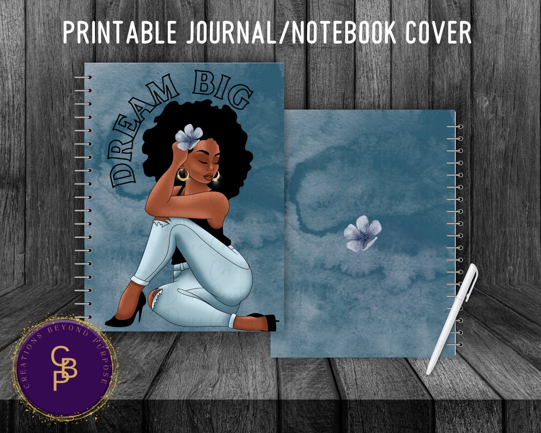 Printable Planner Cover, Spiral Notebook, Planner, Journal Notebook ...