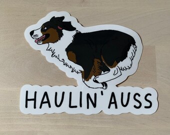 Haulin Auss Sticker - Etsy