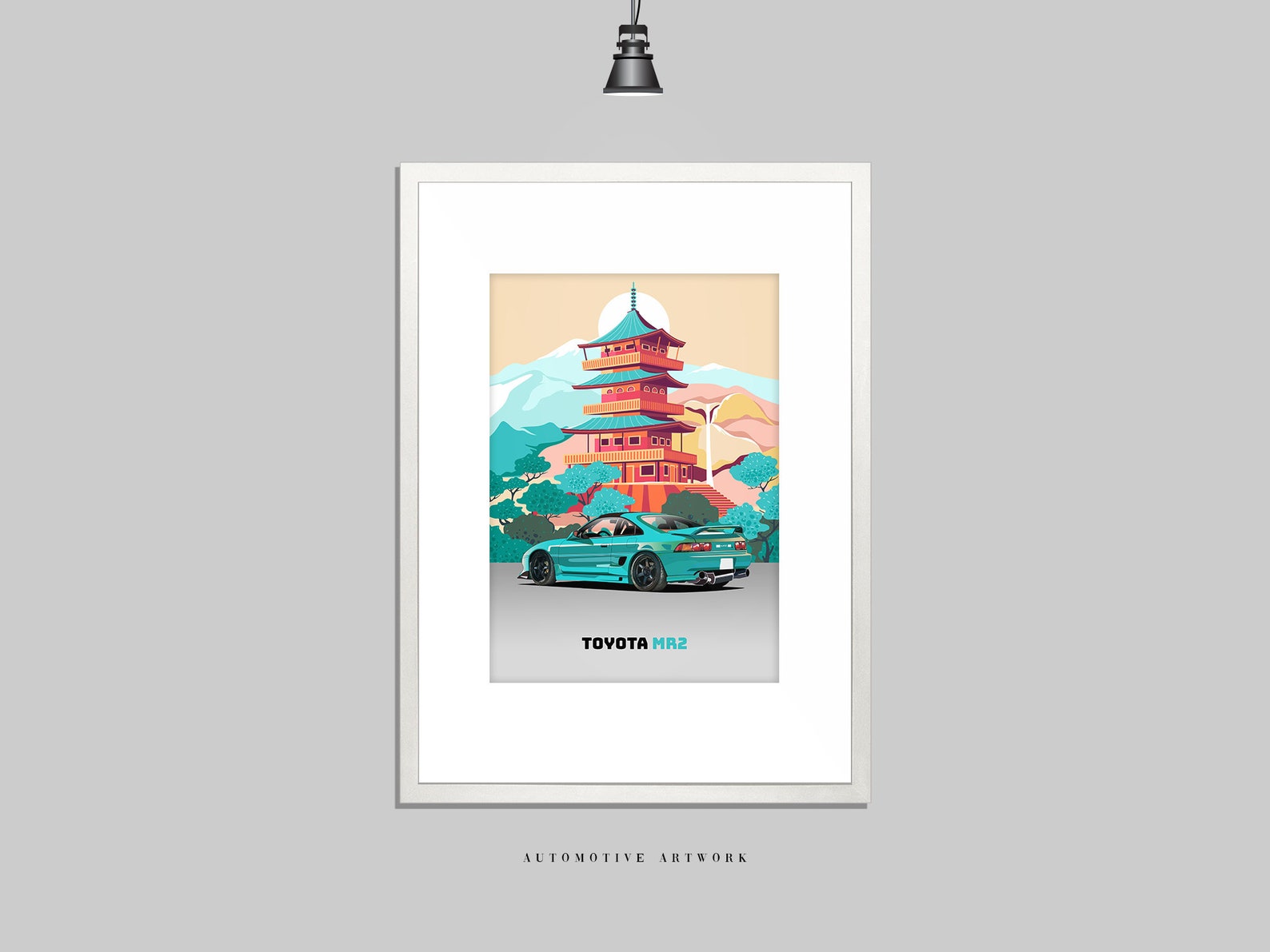 Toyota MR2 2 Frame Options / Print Only Also Available - Etsy