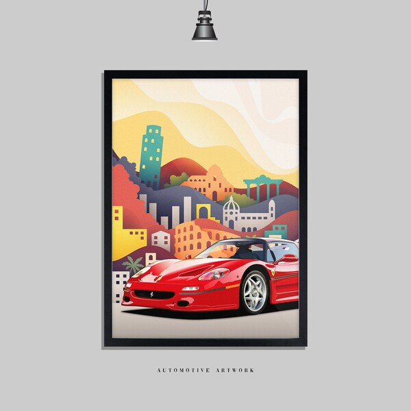 Ferrari F50 Frame - Etsy