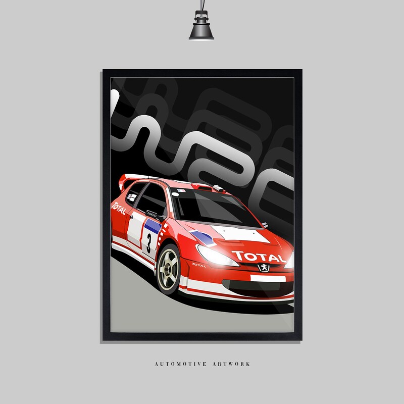 Framed Rally Poster - Etsy UK