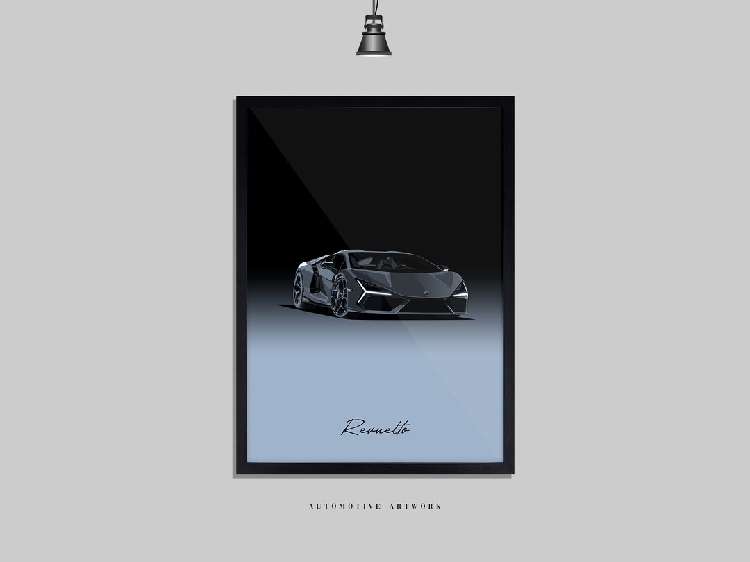 Lamborghini - Revuelto | 2 Frame Options / Print Only Also Available ...