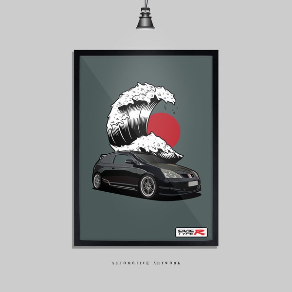Honda Civic Type R Poster - Etsy