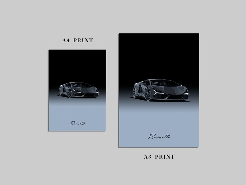 Lamborghini - Revuelto | 2 Frame Options / Print Only Also Available ...