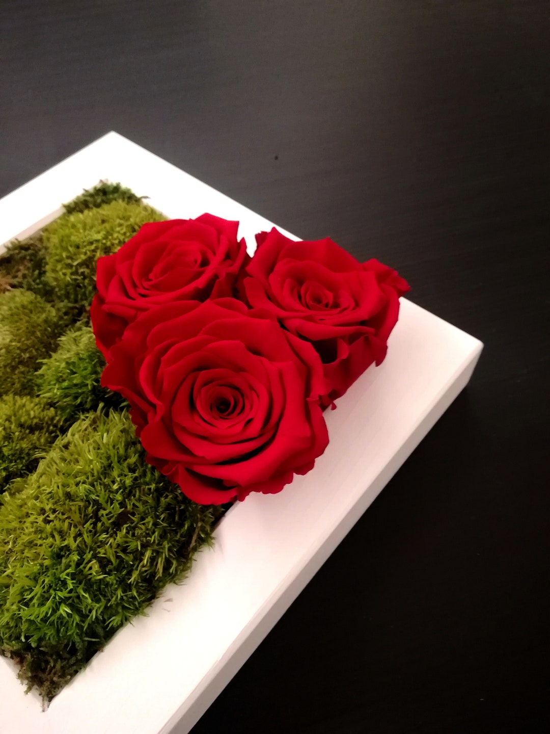 Picture With Stabilized Roses - Etsy