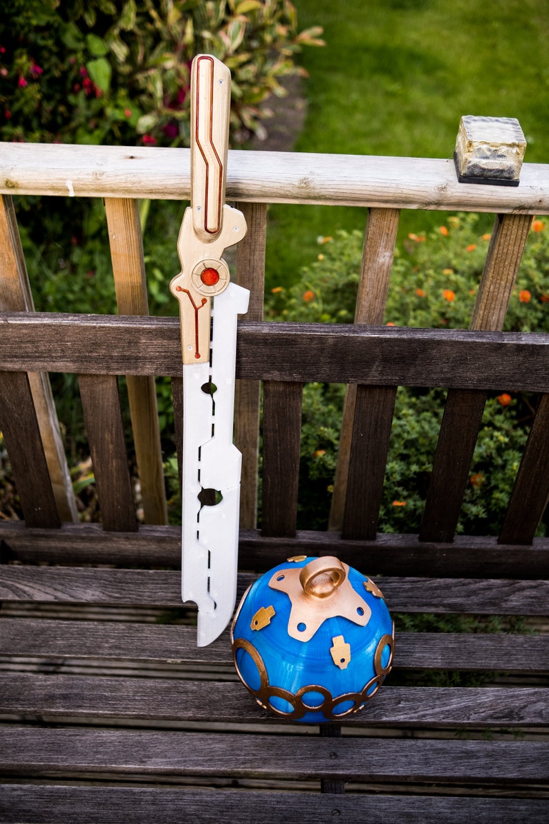 Guardian Sword With Leds Zelda Breath of the Wild Fan Made Prop - Etsy