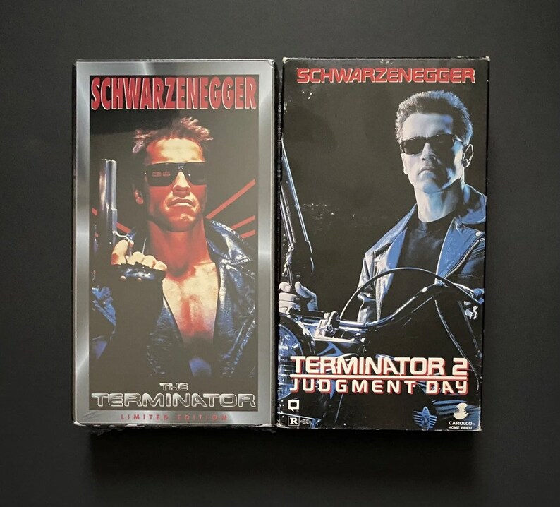 The Terminator VHS Factory Sealed VHS Limited Edition - Etsy