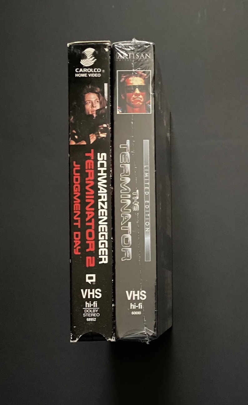 The Terminator VHS Factory Sealed VHS Limited Edition - Etsy